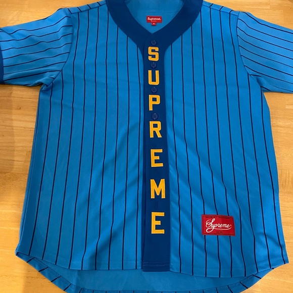 Supreme | Shirts | Blue Mens Supreme Jersey | Poshmark